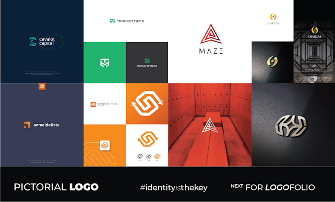 Design 3 modern pictorial logo by Logotaste | Fiverr