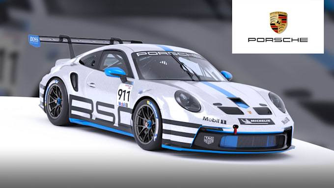 Design an iracing livery for porsche gt3 992 by Colorteal552 | Fiverr