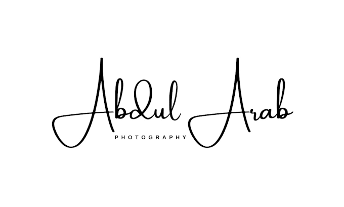 Design 2 handwritten signature, photography logo by Abdul844 | Fiverr