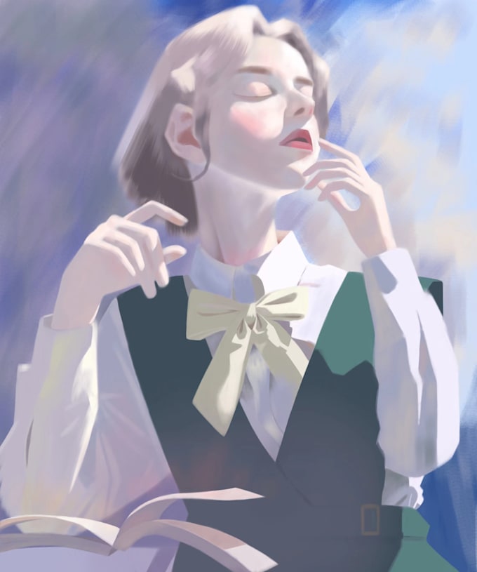 Create high quality illustrations for your needs by Wangcuihua | Fiverr