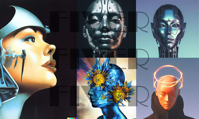 Generate ai artwork for you, using dalle2 or midjourney by Hadesexe | Fiverr