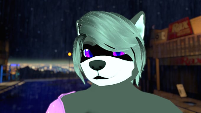 Retexture your vrchat avatar by Blissfultrack32 | Fiverr