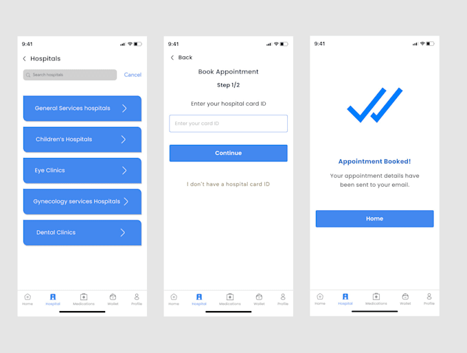 Create Detail Oriented Ui Ux Designs By Yenethedev Fiverr
