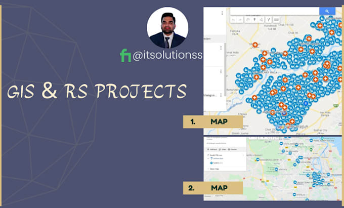 Do gis and spatial analysis and mapping by Itsolutionss | Fiverr