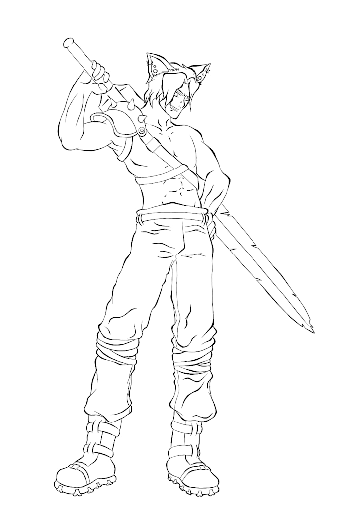 Draw full body art of your character by Fabledragoon | Fiverr