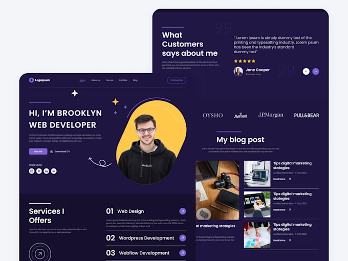 Convert your figma design to responsive react js tailwind by Adiinugr ...