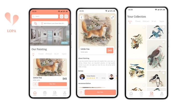 Bring into reality your dream mobile app ui ux design by Ericscd | Fiverr