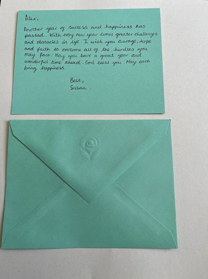 Send handwritten notes cards letters and documents by Maryannaze | Fiverr