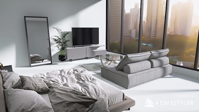 Create a professional 3rd design and interior design for house and ...