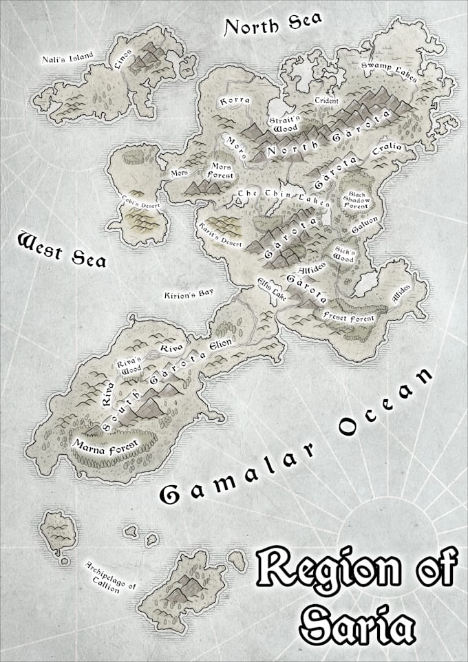Draw the perfect world map for your dnd and rpg session by ...