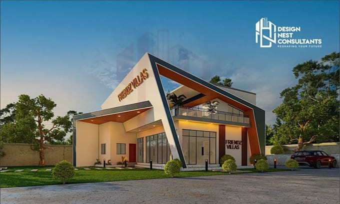Design 3d architectural rendering designs and elevations by ...