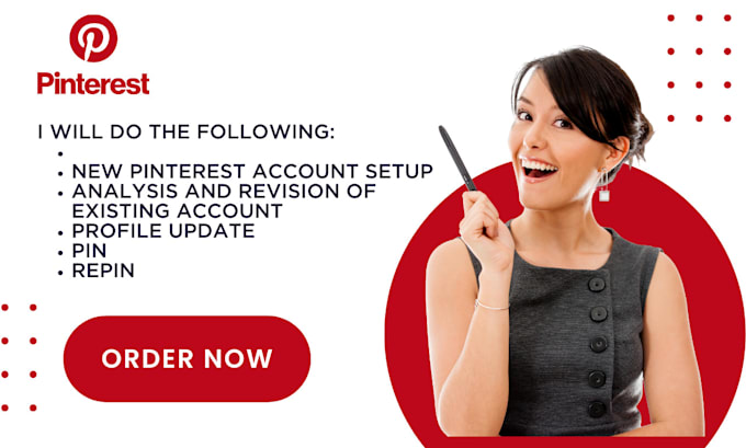 Setup your pinterest marketing, optimize and create pins and boards by ...