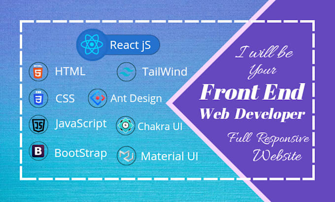 Be your front end developer by Muneeb7613 | Fiverr