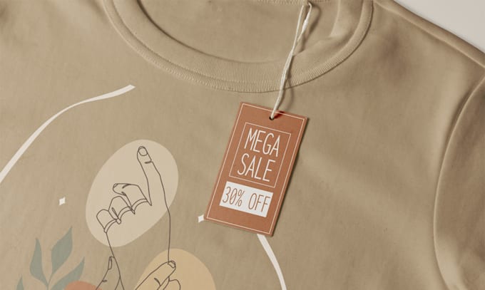 Design clothing labels and hang tags by Qazi_asad | Fiverr