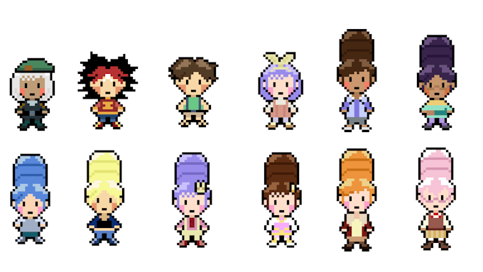 Design you a unique pixel art character by Pixiepop404 | Fiverr