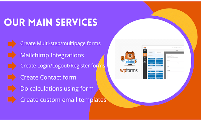 Create wordpress form using gravity, ninja, formidable, wp forms ... Create wordpress form using gravity, ninja, formidable, wp forms ...