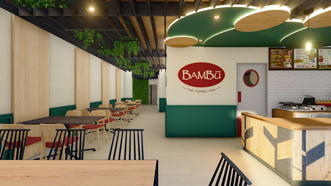 Design and 3d render your retail store interior by Janusdeguzman | Fiverr
