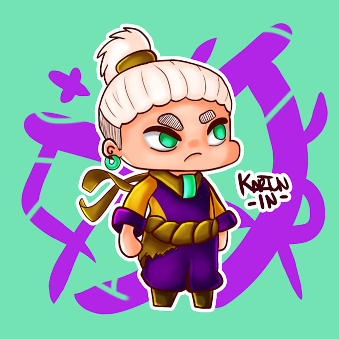 Draw cute chibi characters for you in my style by Indra_abri5 | Fiverr