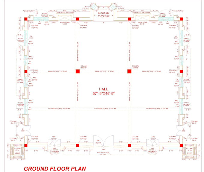 Be create 2d flour plans and architectural flour plans by Chfahid18 ...