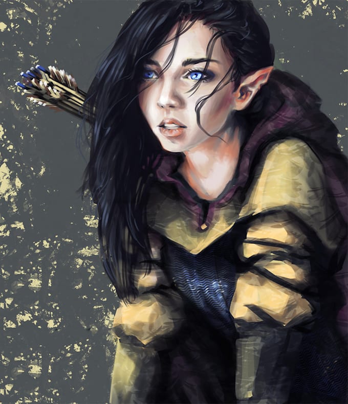 Draw dnd character art illustration by Gustav_augsburg | Fiverr