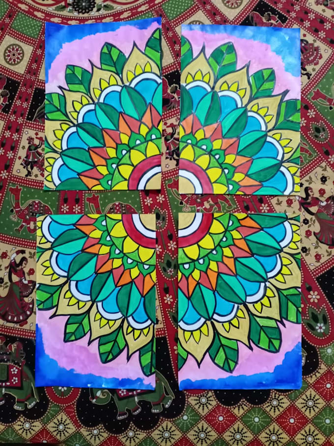 Do mandla art as in logo name tag by Viren551 | Fiverr