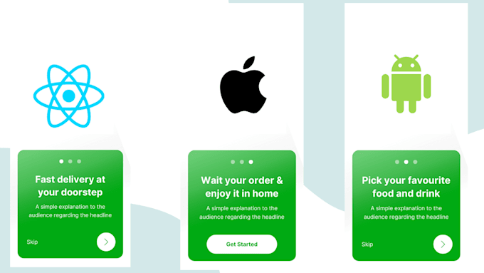 Create Android And Ios Application Using React Native By Syedrashedahmed Fiverr
