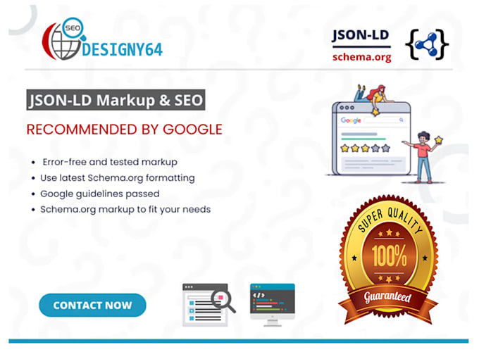 Do rich snippet, schema markup, star rating by Designy64 | Fiverr