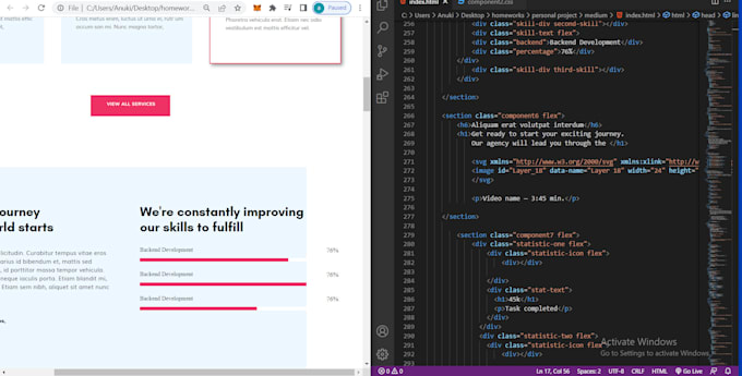 Make your web design and web development with html and css by Anukinik ...