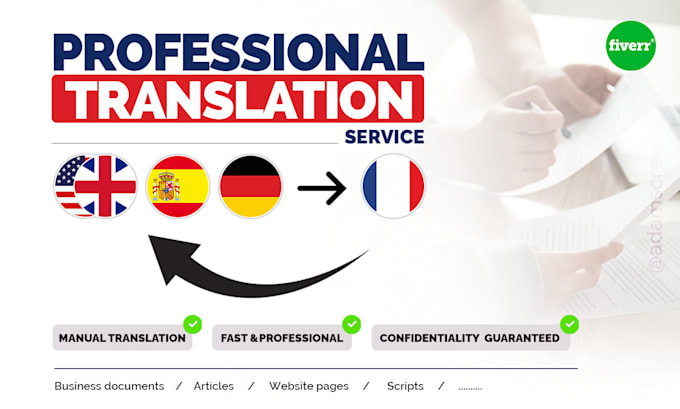 Traduire manuellement de l'anglais vers le français et vice versa