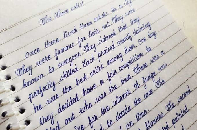 Handwrite notes and letters by Kelly383 | Fiverr