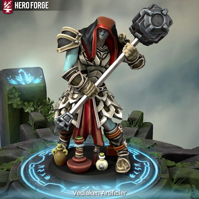 Create your character in hero forge by Maddartist | Fiverr