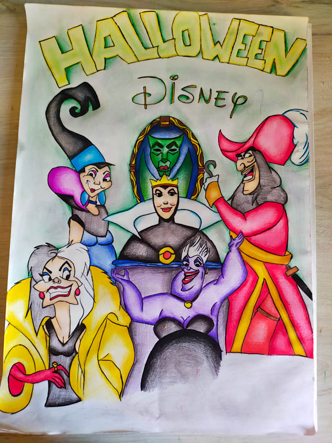 Disigns with multiple characters by Luciadisegni | Fiverr