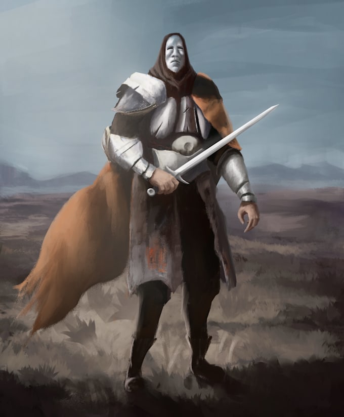 Create character concept art by Slugbabiart | Fiverr