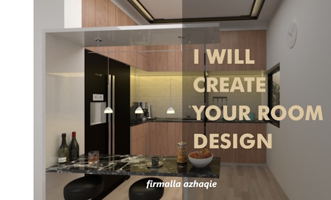Create your modern room design by Firmalla | Fiverr