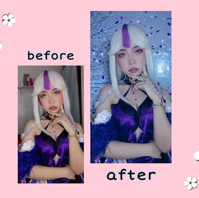 Edit your cosplay photos by Angellwrites | Fiverr