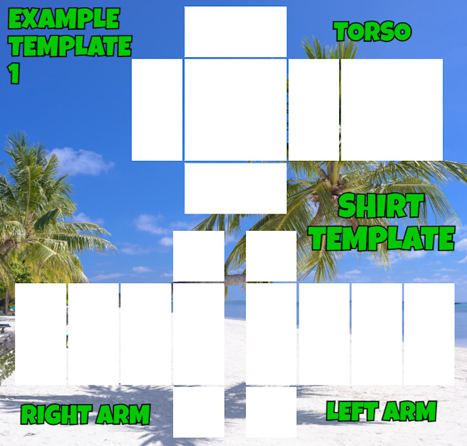 Make you a custom roblox clothing template by Mrmellowmoose | Fiverr