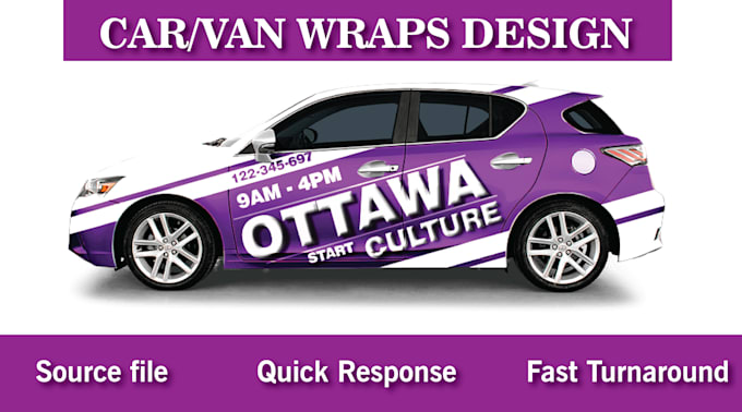 Make amazing vehicle wrap design by Superdesiner | Fiverr