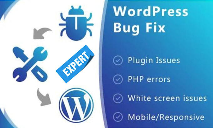 Fix wordpress troubleshooting, issues, errors and bug fixing by ... Fix wordpress troubleshooting, issues, errors and bug fixing by ...