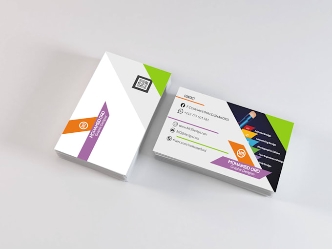 Creat a professional business card by Mohamedord | Fiverr