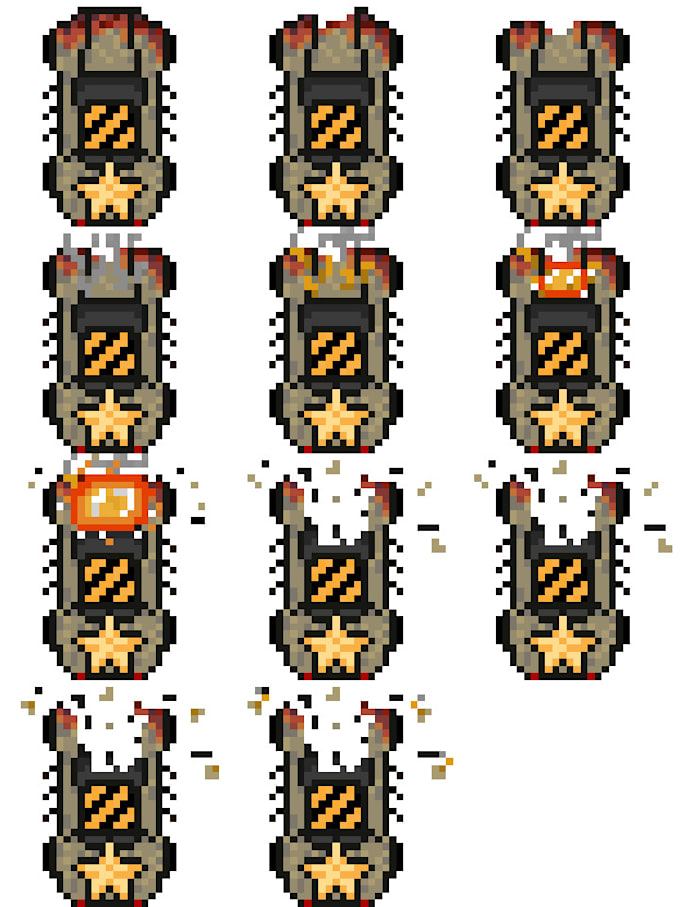 Do up to 16 bit props, objects and characters pixel art by Markusdk09 ...