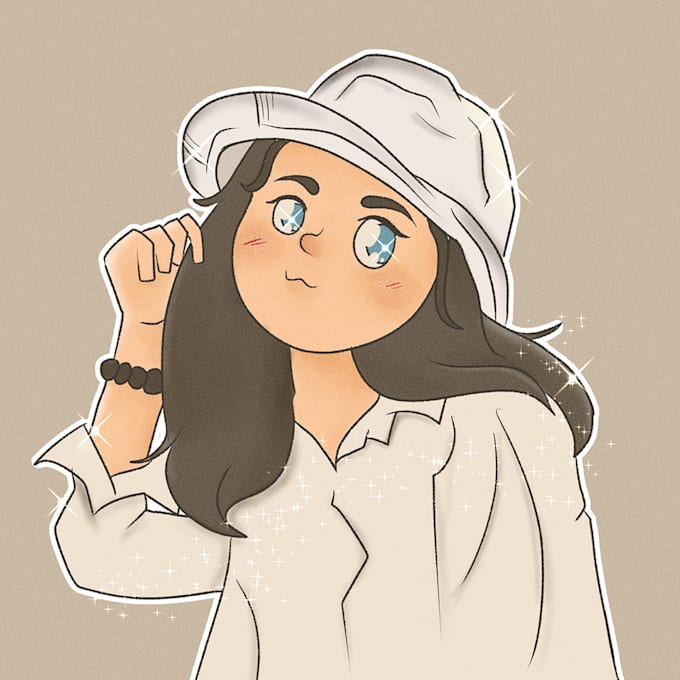 Turn you into a cartoon profile by Daddytigger | Fiverr