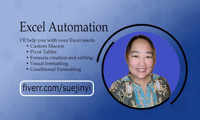 Create Custom Excel Macros To Automate Your Every Day Tasks By Suejinyi