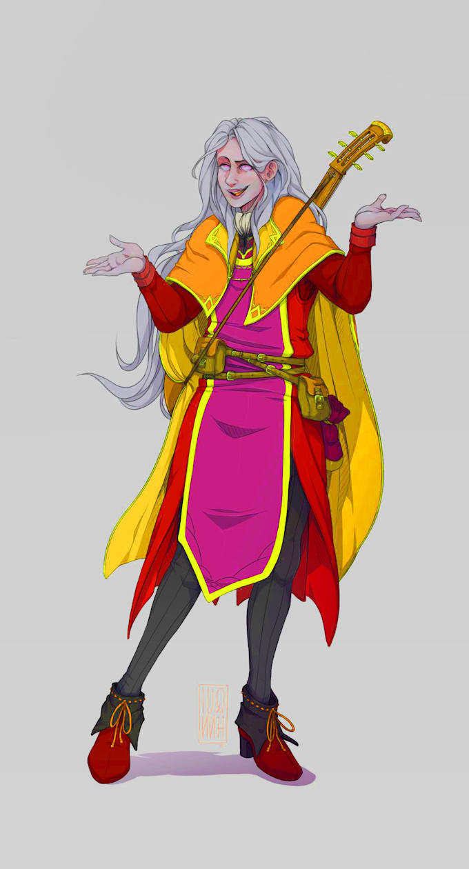 Create character design, dnd character art or fantasy art by Armunneksi ...