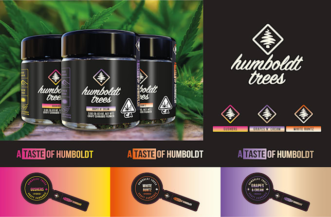 Create cannabis packaging or cbd label design for premium products by ...