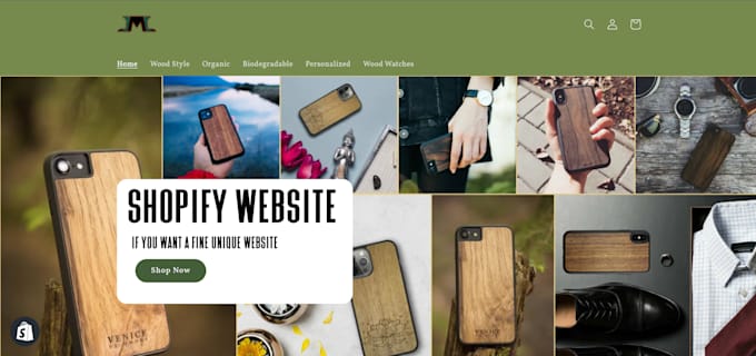 Create a simple shopify shop for you by Jmj_design | Fiverr