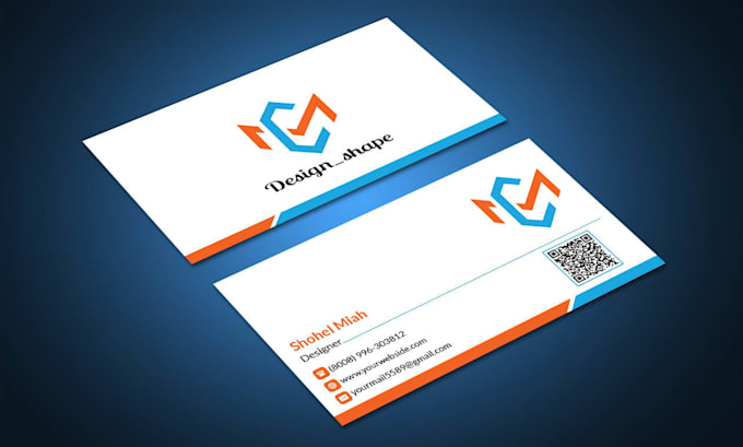 Do unique business cards, name cards, and visiting cards designs within ...