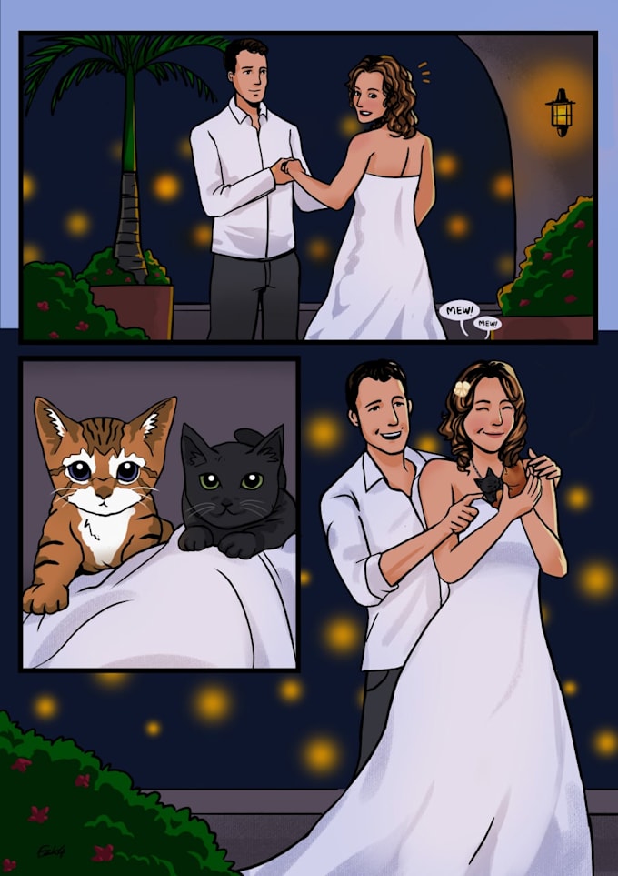 Create and illustrate a comic for you by Drawnaut | Fiverr