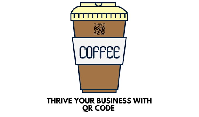 Create a qr code with your business logo by Emanuelslytheri | Fiverr