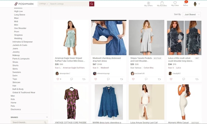 Manually share your poshmark closet sharing and increase follow by Mstarzinab4 | Fiverr