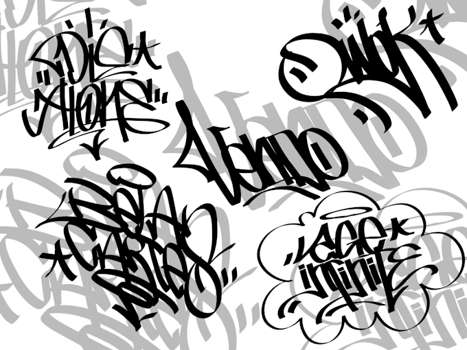 Create your name in style graffiti tag by Deloket | Fiverr
